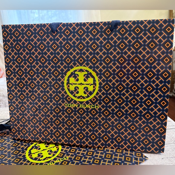 Tory Burch | Party Supplies | Tory Burch Large Gift Bag 2 X 16 In ...
